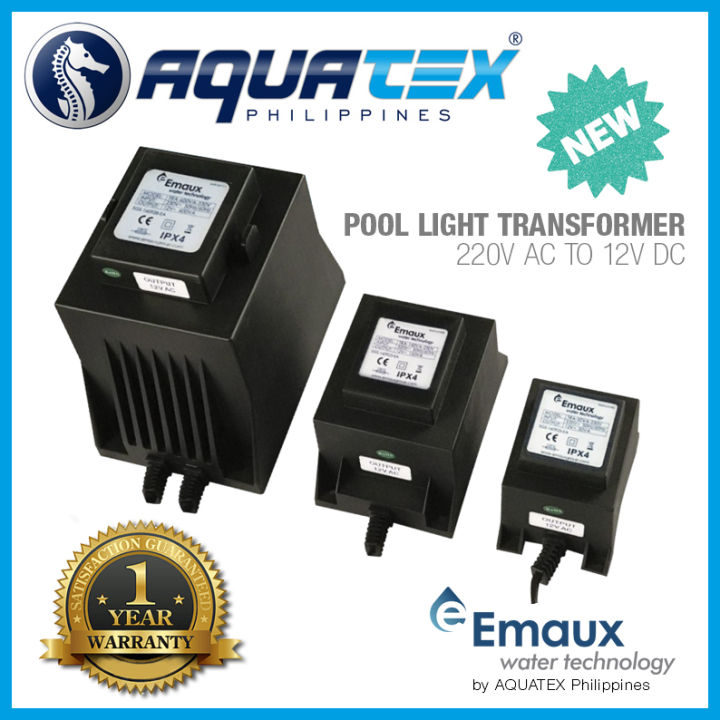 EMAUX Pool Light Transformer 12V AC / 10W / 50W / 105W / 150W / 300W ...