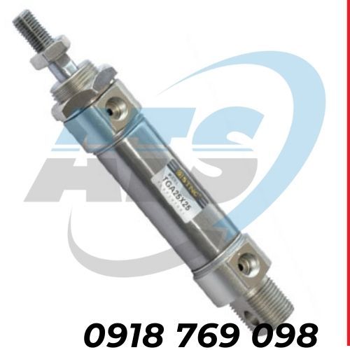 Xi lanh tròn inox TGA STNC đường kính 16 máy nén khí | Lazada.vn