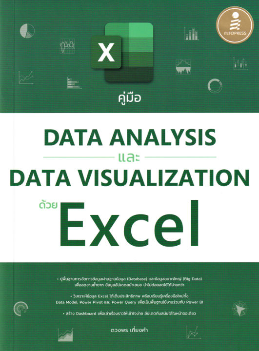คู่มือ Data Analysis และ Data Visualization ด้วย Excel | Lazada.co.th