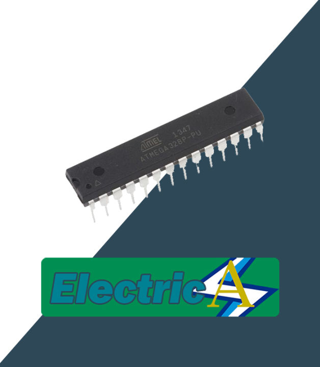 Atmega328p Pu Dip28 Ic Chip Atmega328p Pu Microcontroller 32k Flash Memory Electrica Lazada