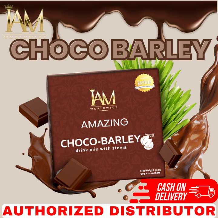 ORIGINAL IAM Amazing Choco Barley Powdered Drink for Kids and Adults ...