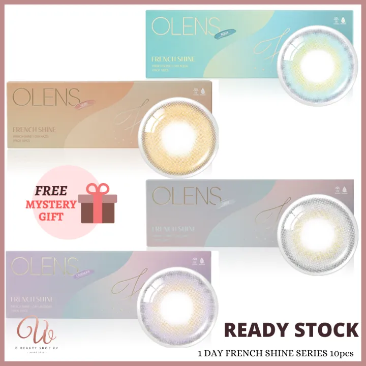 (IMPORT FROM KOREA) READY STOCK OLENS FRENCH SHINE 1 DAY 10 PCS OLENS ...