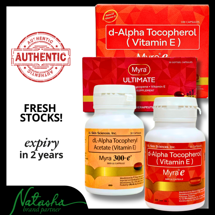 Myra E Ultimate Myra 400-E Myra 300-E Vitamin E Astaxanthin Lycopene D ...