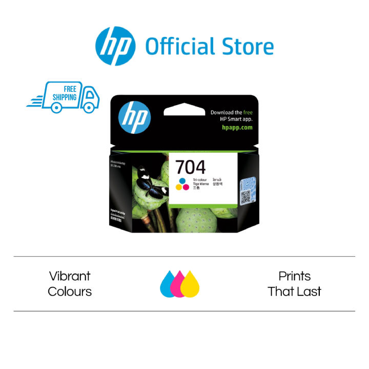HP 704 Tri-color Original Ink Advantage Cartridge - Compatible to HP ...