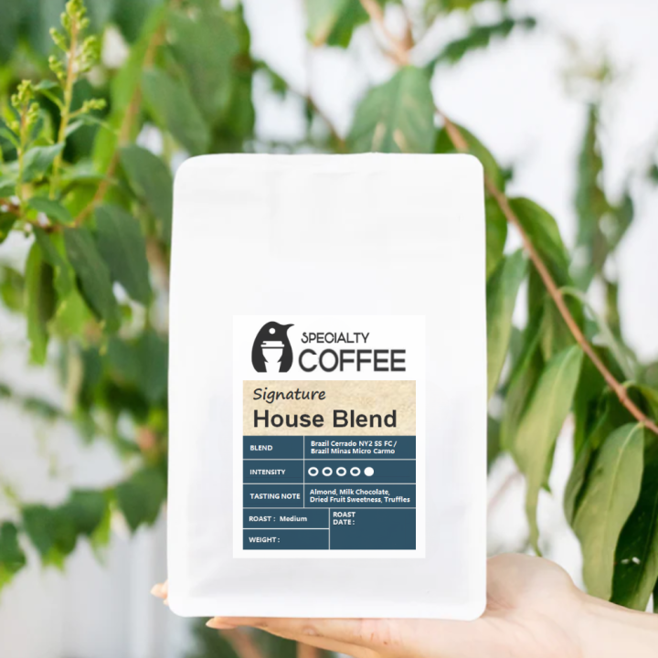 PENGUIN Signature House Blend . 100 % Arabica Coffee Beans Espresso ...