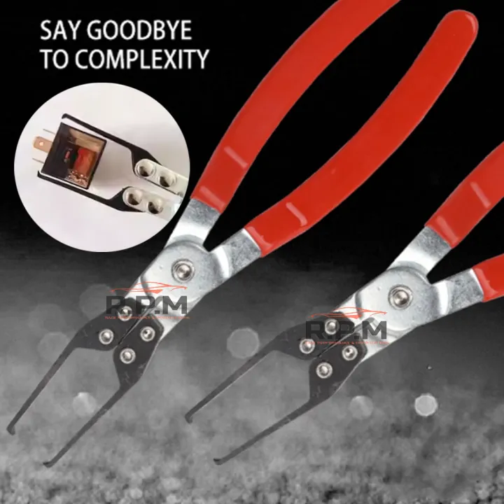 Electrical Relay Fuse Puller Remover Install Remove Tool Plier Offset ...