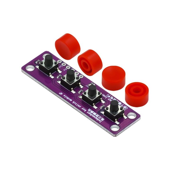 Touch Four Button Switch Module Compatible With Arduino Development Board Sensor Raspberry Pi 51