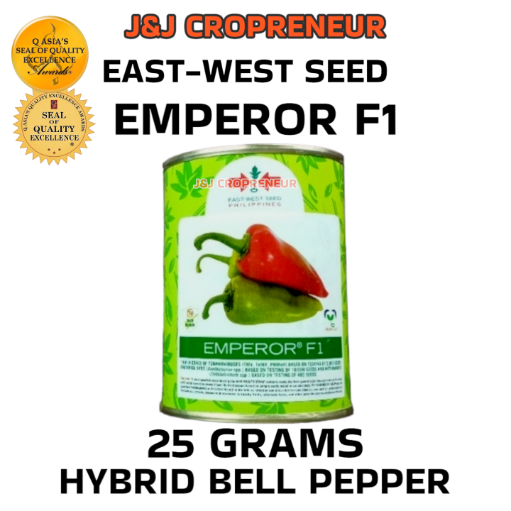EMPEROR F1 25 GRAMS ATSAL OR SWEET PEPPER SEEDS (EAST WEST SEEDS ...