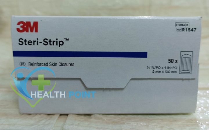 Steri-Strip / Steri Strip 1/2″X4″, 3M (R1547) - 50's ( 1 Box) | Lazada PH