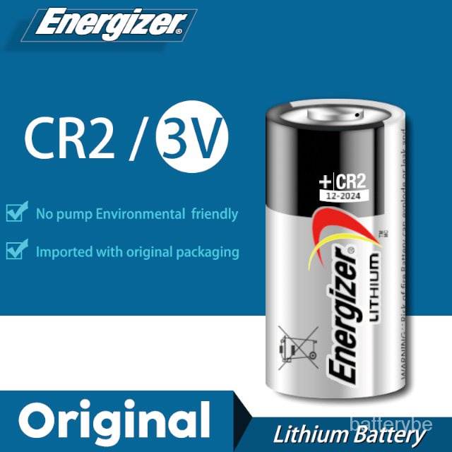 Energizer CR2/cr123 3V Lithium Battery Camera Range Finder Camera Battery | Lazada