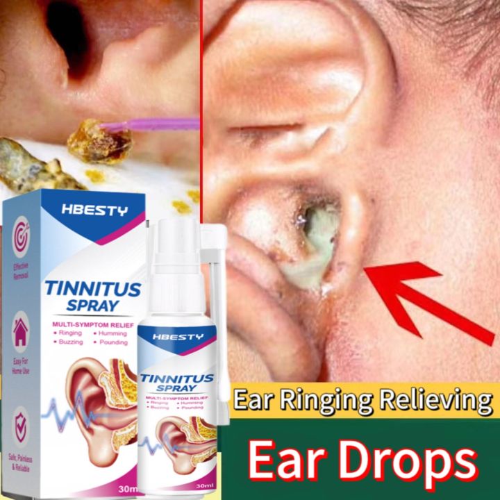 Tinnitus Liquid Ear Drops Infection Treatment treatment ear pain liquid ...