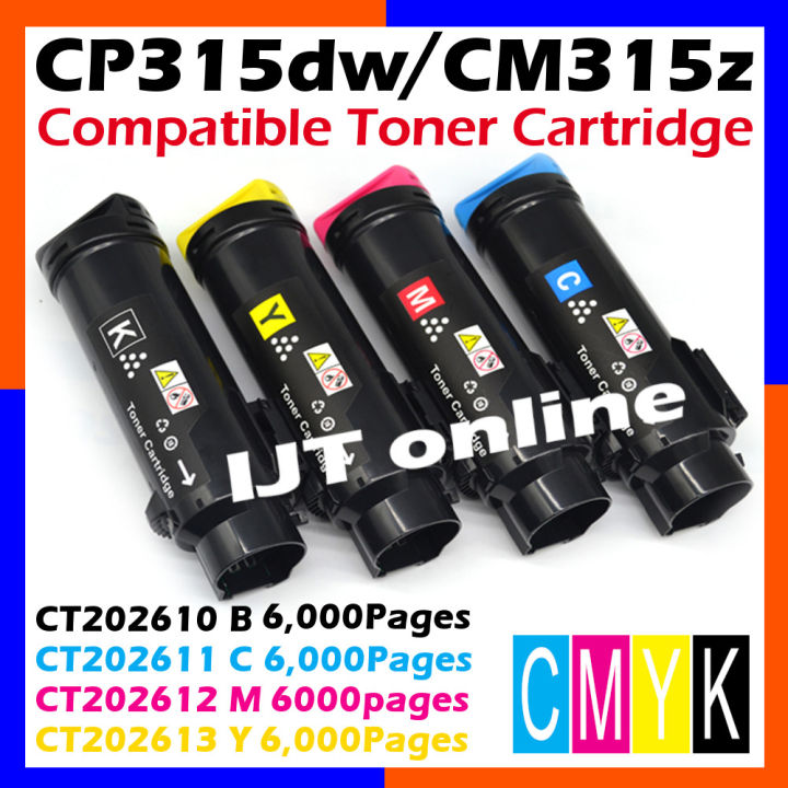 ( B/C/M/Y ) Compatible Color Laser Toner To Fuji Xerox FujiXerox 315 ...