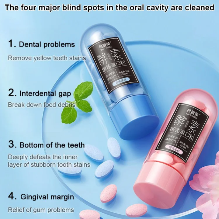 Portable Toothpaste Fragrant Oral Care Chewable Tablets Solid Toothpaste Mouthwash | Lazada