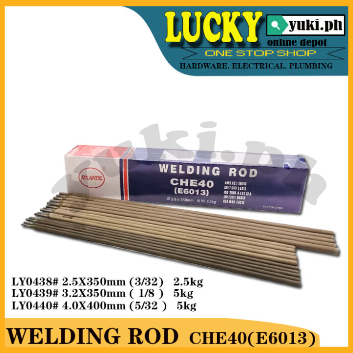 WELDING ROD CHE40 (E6013) 3/32(2.5) 1/8(3.2) 5/32(4.0) | Lazada PH