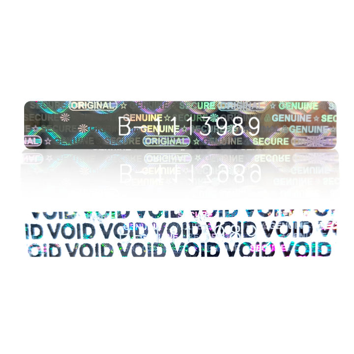 5x1cm hologram stickers warranty void seal labels High Security ... 5x1cm hologram stickers warranty void seal labels High Security ...