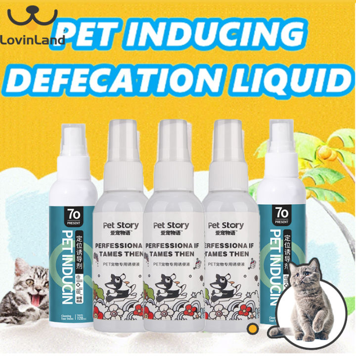 Lovinland Cat Training Pet Defecation Spray Inducer Cat Pee Inducer ...