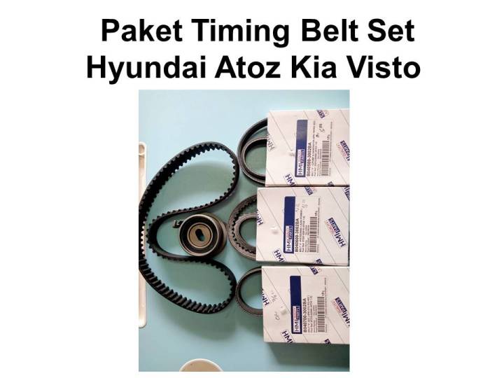 Paket Timing Belt Set Hyundai Atoz Kia Visto | Lazada Indonesia