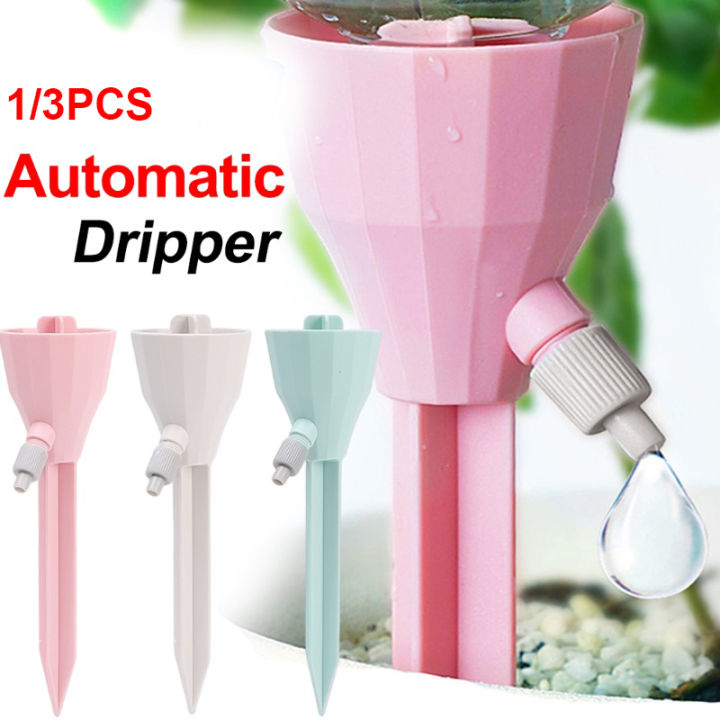 1/3pcs Auto Drip Self Watering System Garden Plants Flower Automatic ...