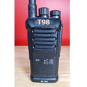วิทยุสื่อสารT98 มี4 สี ดำ เหลือง แดง เขียว รองรับความถี่136-174 MHz.โปรแกรมช่องฟรี(เครื่องแดง ...