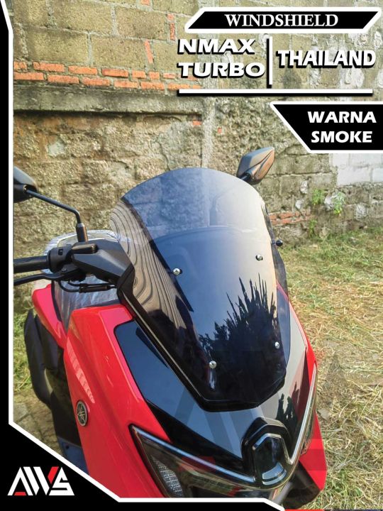 VISOR NEW NMAX TURBO THAILAND SMOKE | Lazada Indonesia