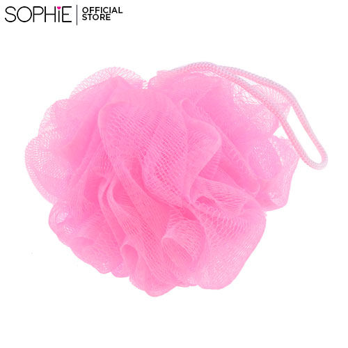 Sophie Paris Shower Puff Mesh Loofah [Pink] | Lazada PH