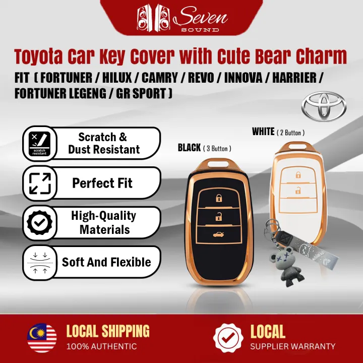 Toyota (Fortuner/Hilux/Camry/Revo/Innova/Harrier/Fortuner Legender) Key ...