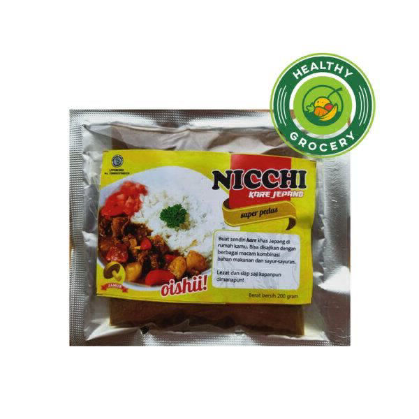 Nicchi Kare Jepang Rasa Jamur 200gr Super Pedas Bumbu Kari HALAL ...