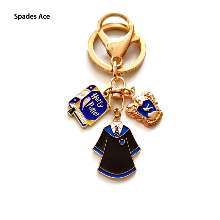 Giyu Cute Harry Magic Keychain Gryffindor Hogwarts House Logo Emblem ...