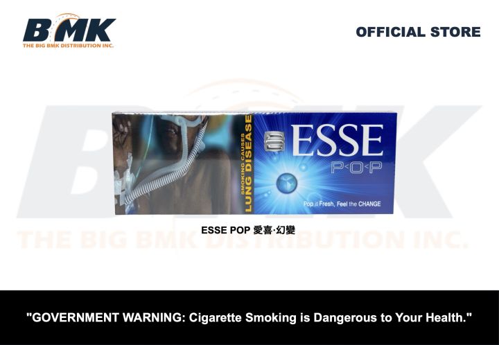 ESSE POP | 20 STICKS PER PACK | 10 PACKS PER REAM | 50 REAMS PER CASE ...