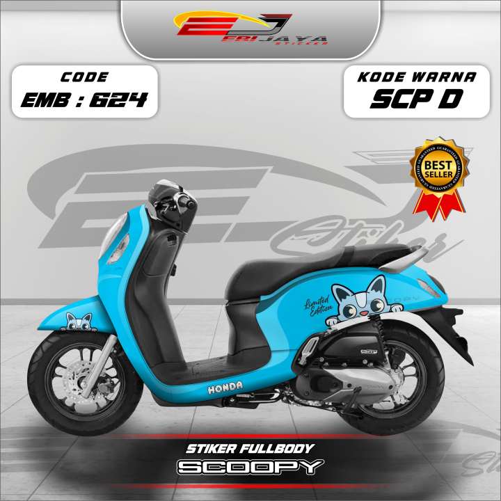 STIKER MOTOR SCOOPY FULL BODY DECAL CUSTOM-STIKER MOTOR HONDA SCOOPY ...