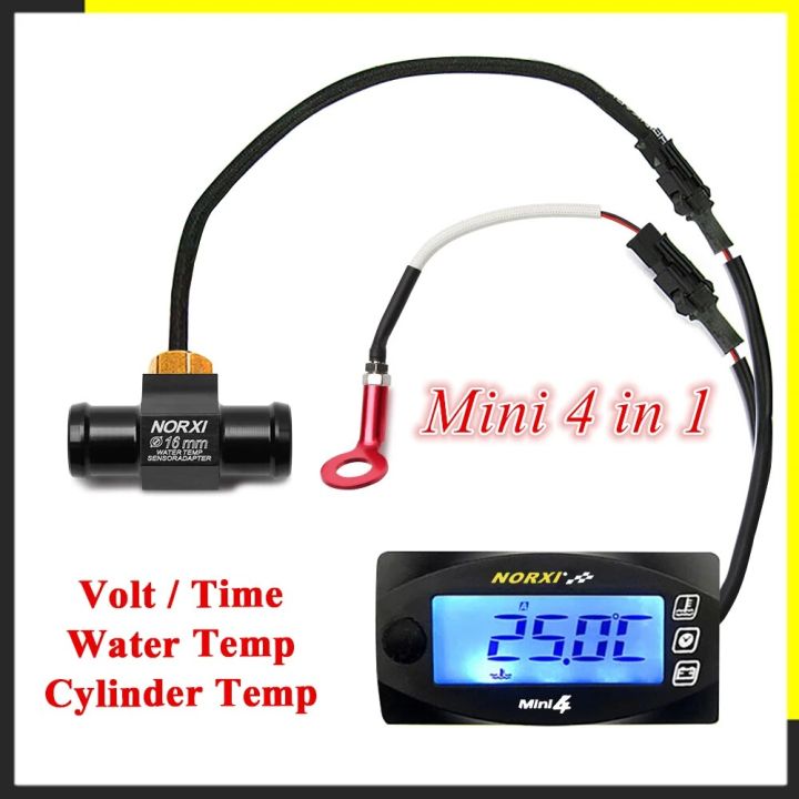 koso Mini 4 DUAL temp meter digital universal Water temperature ...