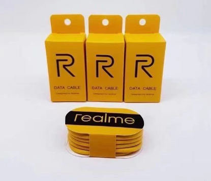 Realme Original VOOC Data Cable packing orange Vooc Fast Charging Micro ...
