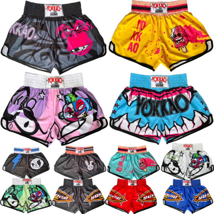 Muay Thai Shorts Boxing Combat Sports Fighting Training Kickboxing ...