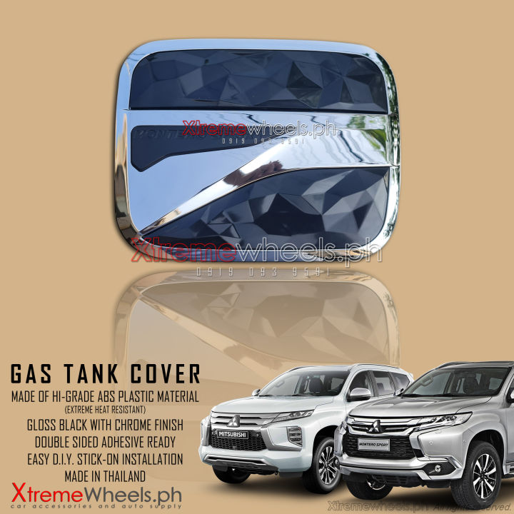 Montero Gen 3 and 3.5 2016 to 2025 Gas Tank Cover Thailand Made Black ...