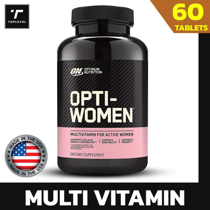 Optimum Nutrition Opti-Women, Vitamin C, Zinc and Vitamin D Multi ...