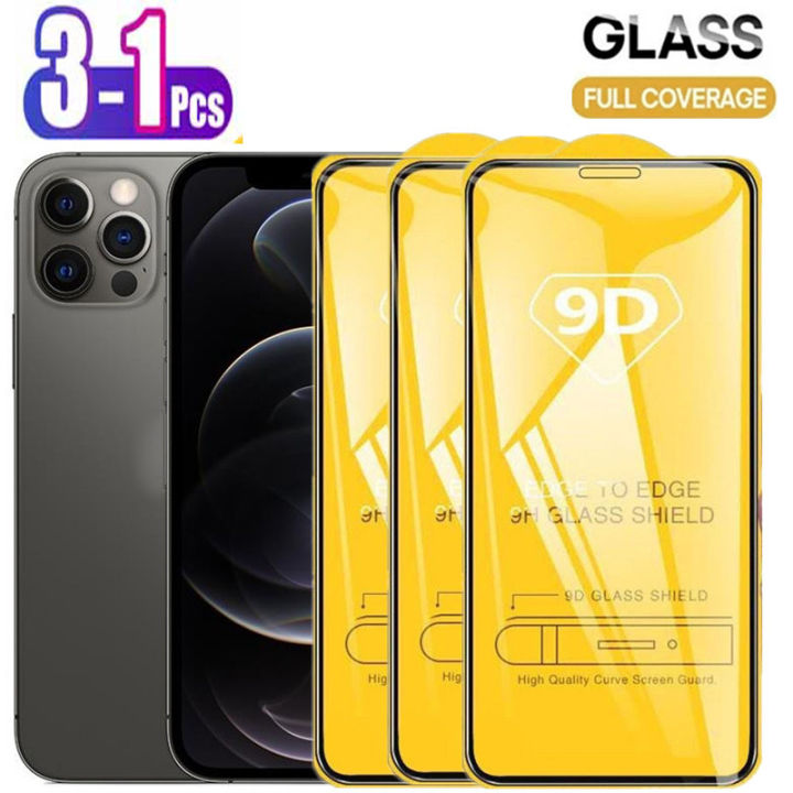 3 / 1 ชิ้น ฟิล์มกระจกนิรภัย ฟิล์มกระจก Tempered Glass For Iphone 11 Pro ...