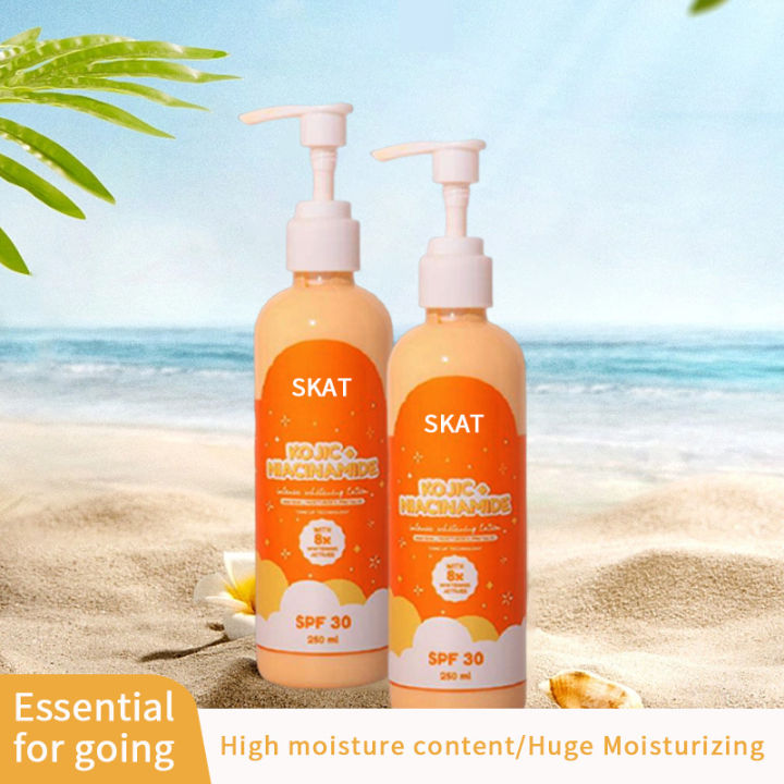 【Cash on delivery】SKAT Whitening Lotion Moisturizes BrighTening Body ...