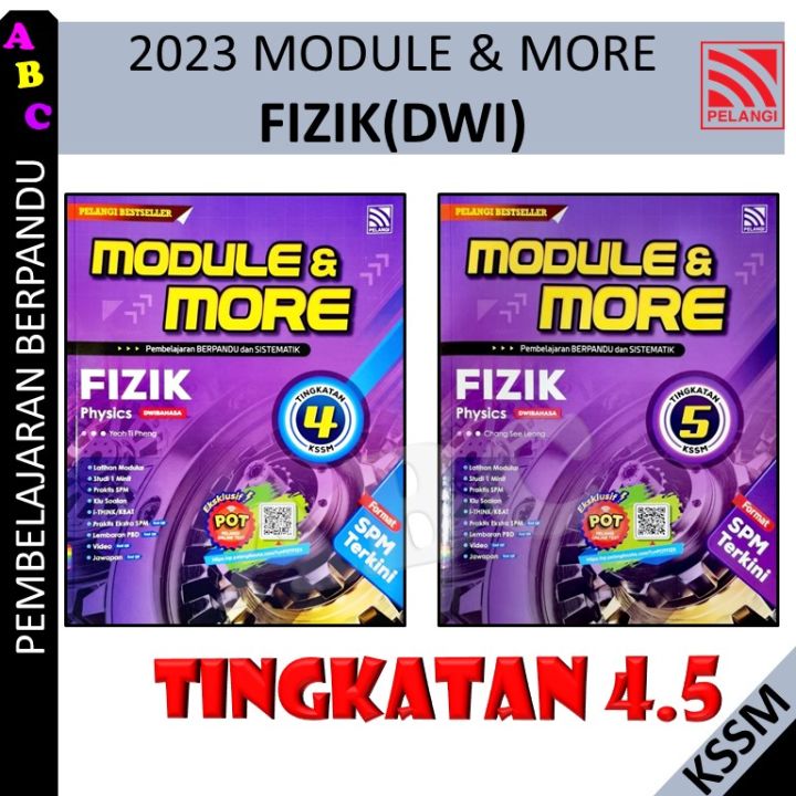BUKU AKTIVITI 2023 :MODULE&MORE FIZIK TINGKATAN 4.5 (DWIBAHASA)PHYSICS ...