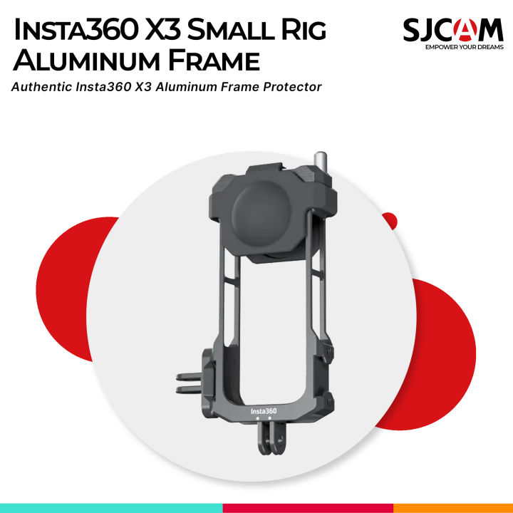 Insta360 X3 Utility Protective Frame Mount Cage with Silicon Len Cap ...