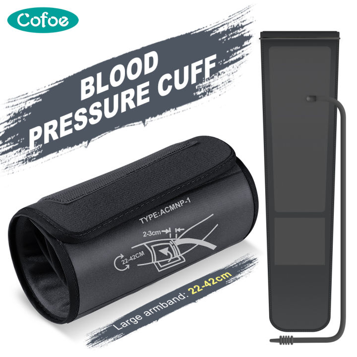 Cofoe Blood Pressure Machine Cuff 22-42cm & 22-32cm BP Set Big Armband ...