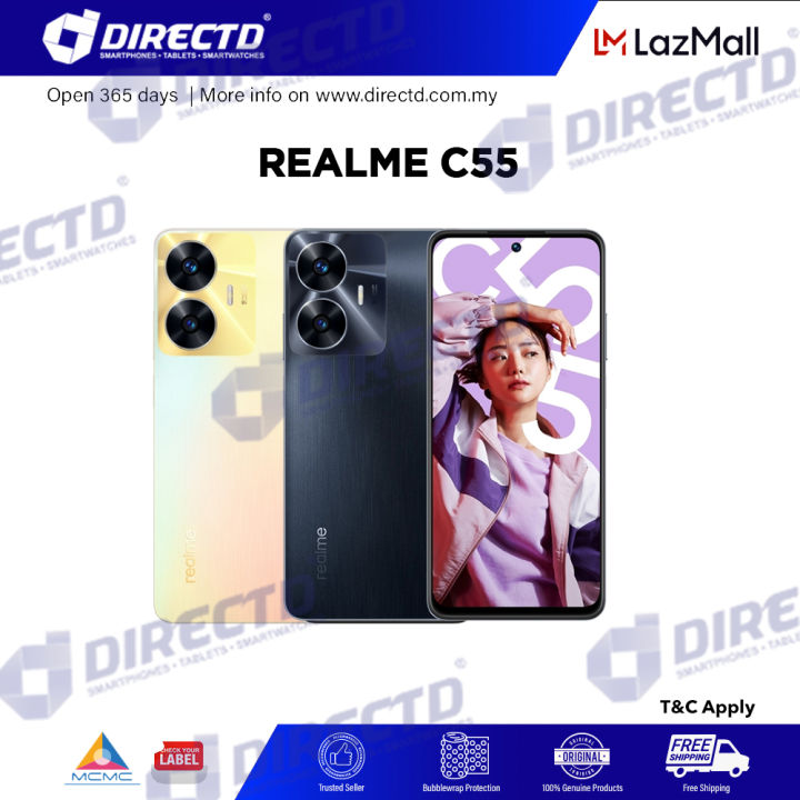 [READY STOCK] realme C55 [6GB/8GB RAM | 128GB/256GB ROM | 64MP Champion ...