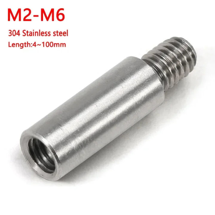304 Stainless Steel Hex Standoff Spacer | M2 M2.5 M3 M4 M5 M6 Male to ...