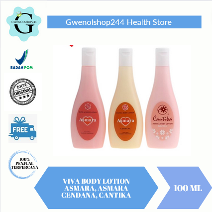 Viva Hand Body Lotion Klasik 100 ml Varian Asmara | Cantika | Lazada ...