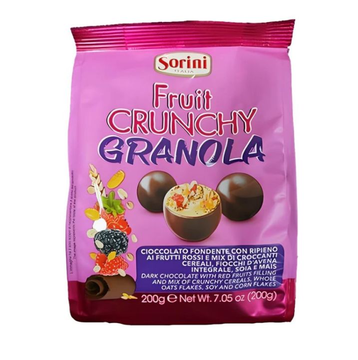Sorini Fruit Crunchy Chocolate 200g | Lazada PH