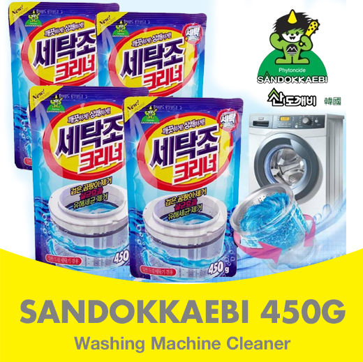 Korea SANDOKKAEBI Washing Machine Cleaner 450g Washing Machine Tub ...