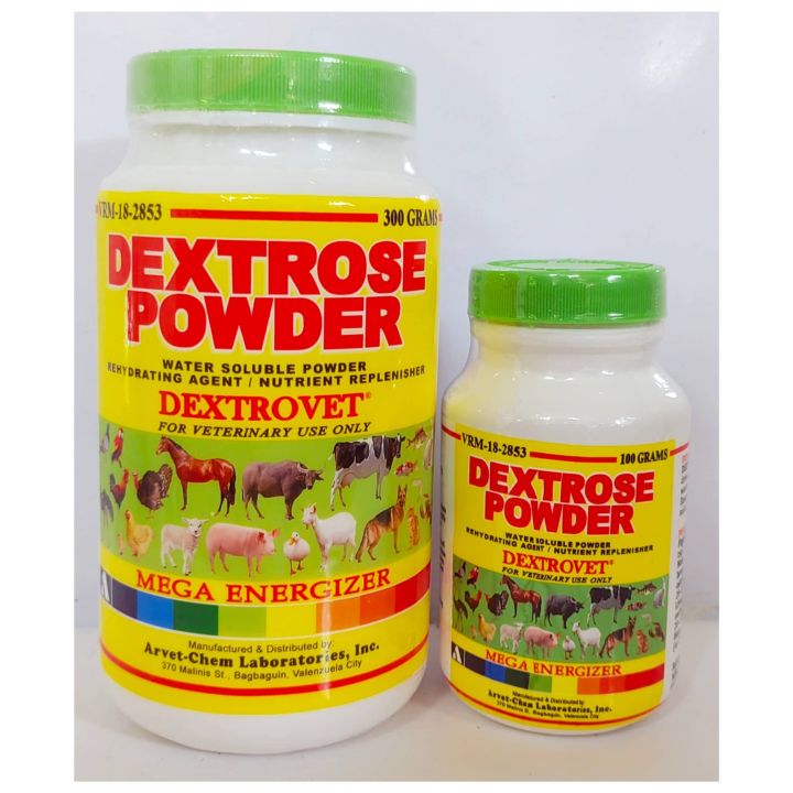 ARVET-CHEM Dextrose Powder Water Soluble 300g and 100g | Lazada PH