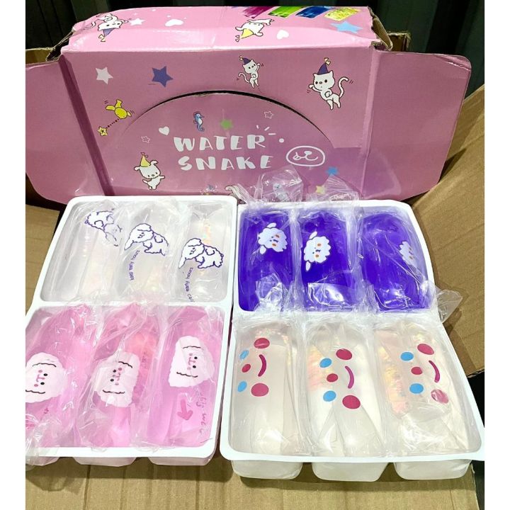 WATER SNAKE MAINAN LICIN TIDAK BISA DIPEGANG/MAINAN VIRAL SQUISHY SLIME ...