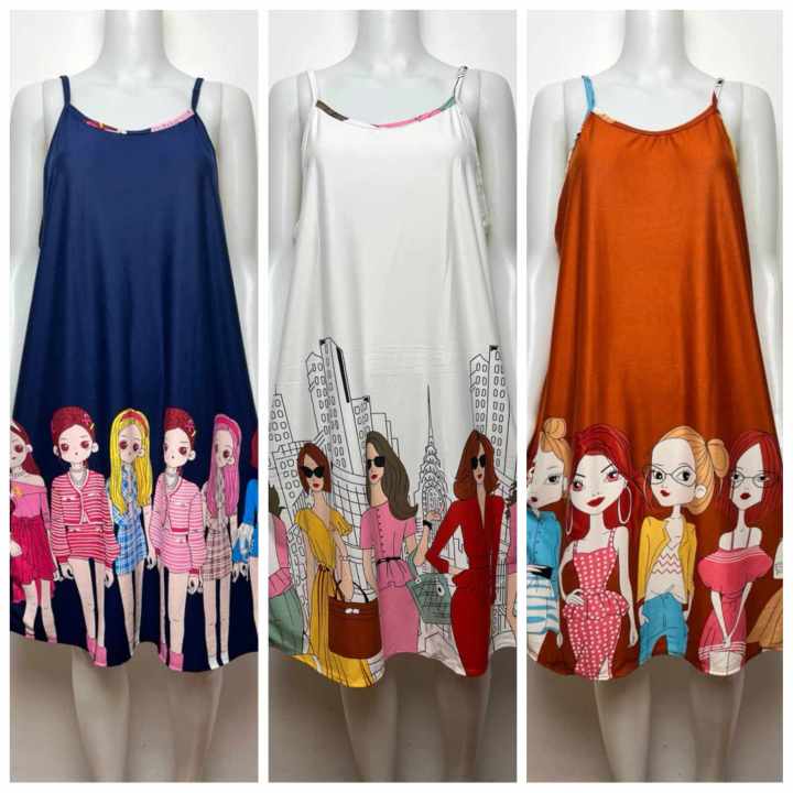 BKK TRENDY PRINTS Spag DRESS DASTER PAMBAHAY/PANTULOG/PAMBUNTIS | Lazada PH