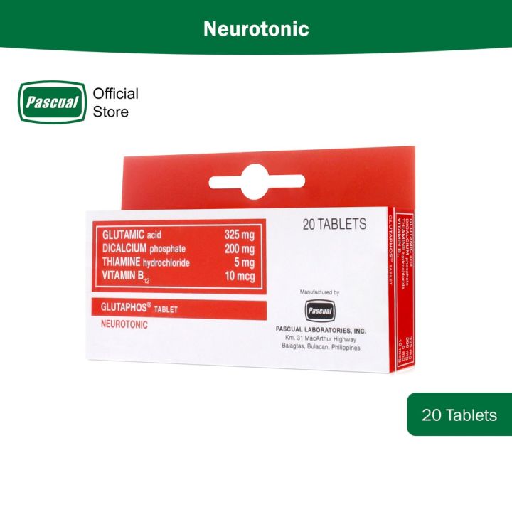 Glutaphos Tablet 20s | Lazada PH