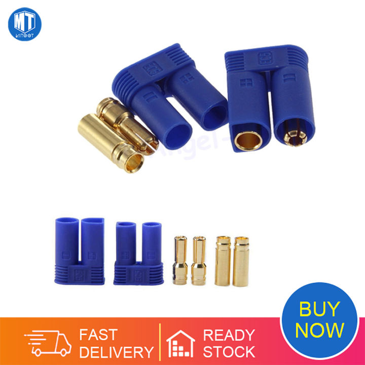 5pair Male Female EC2 EC3 EC5 EC8 2MM 3MM 5MM 8MM for RC ESC Motor RC ...